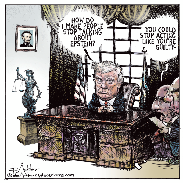 Political Cartoons from Michael de Adder | Light Wave