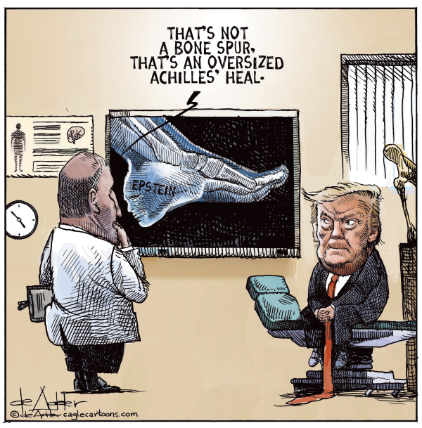 Political Cartoons from Michael de Adder | Light Wave