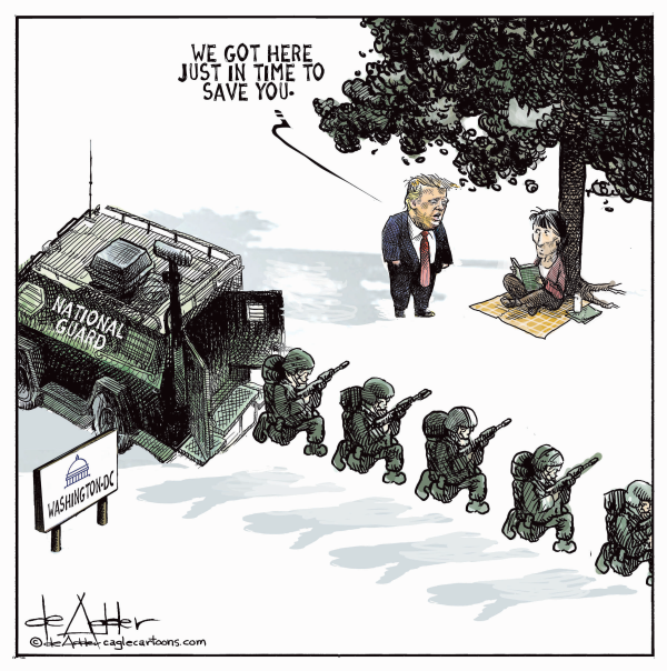 Editorial: Political Cartoons from Michael de Adder | Light Wave