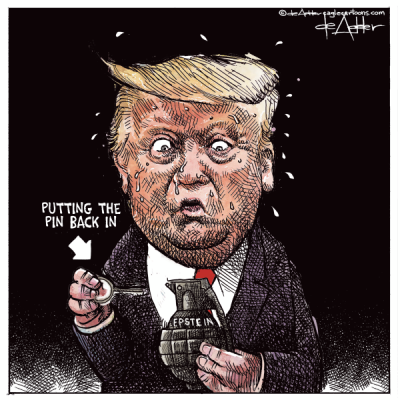 Editorial: Political Cartoons from Michael de Adder | Light Wave