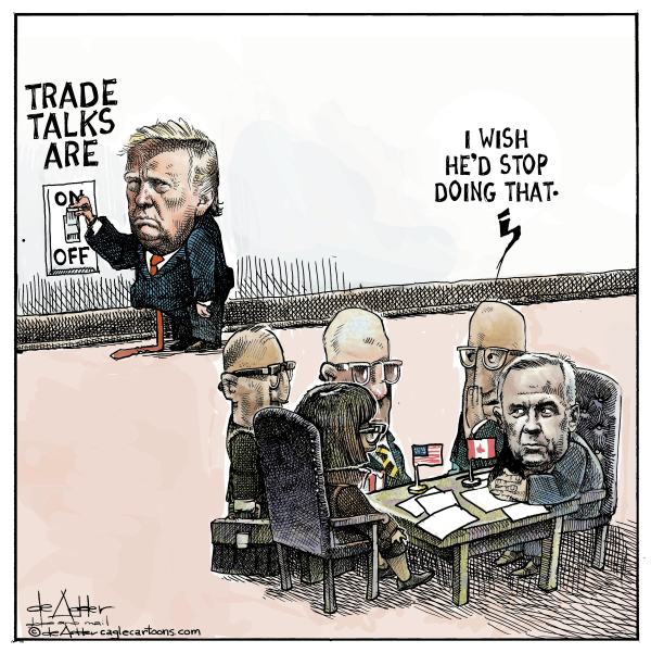Editorial: Political Cartoons from Michael de Adder | Light Wave
