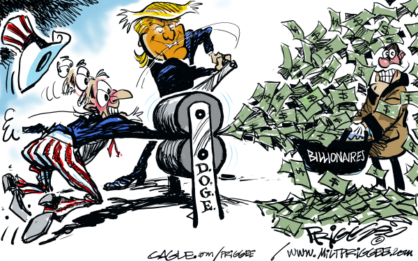 Milt Priggee's Latest Political Cartoons | Light Wave