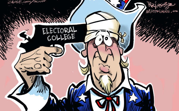 Milt Priggee's Latest Political Cartoons | Light Wave