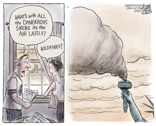 Adam Zyglis' Latest Political Cartoons | Light Wave
