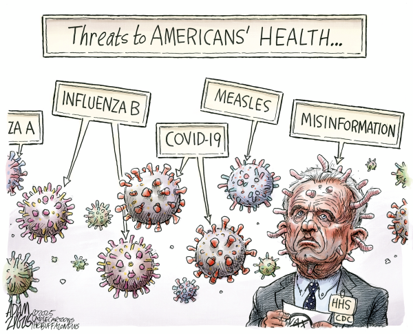 Adam Zyglis' Latest Political Cartoons | Light Wave