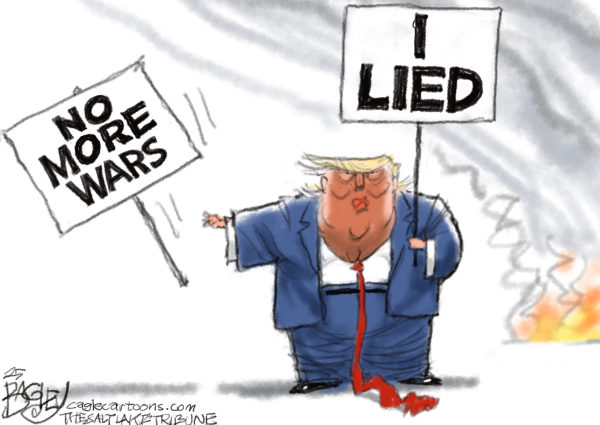 Pat Bagley's Latest Political Cartoons | Light Wave