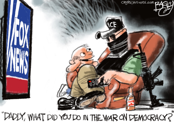 Editorial: Political Cartoons From Pat Bagley | Light Wave