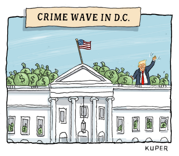 Editorial: Political Cartoons from Peter Kuper | Light Wave