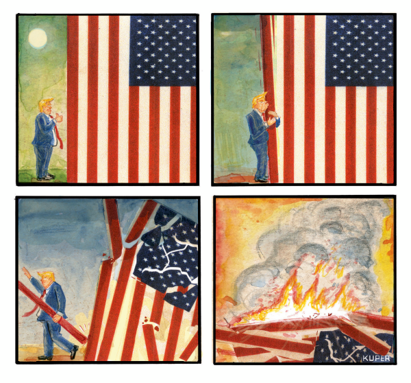 The Latest Political Cartoons from Peter Kuper | Light Wave