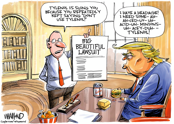 Political Cartoons From Dave Whamond | Light Wave