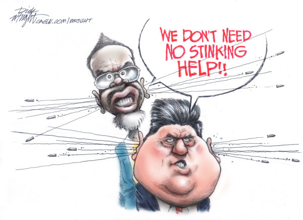 Richard Wright's Latest Political Cartoons | Light Wave