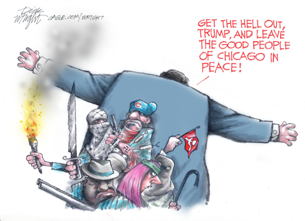 Richard Wright's Latest Political Cartoons | Light Wave