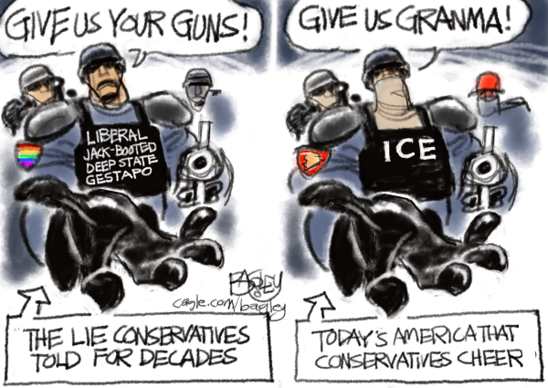 Political Cartoons From Pat Bagley | Light Wave