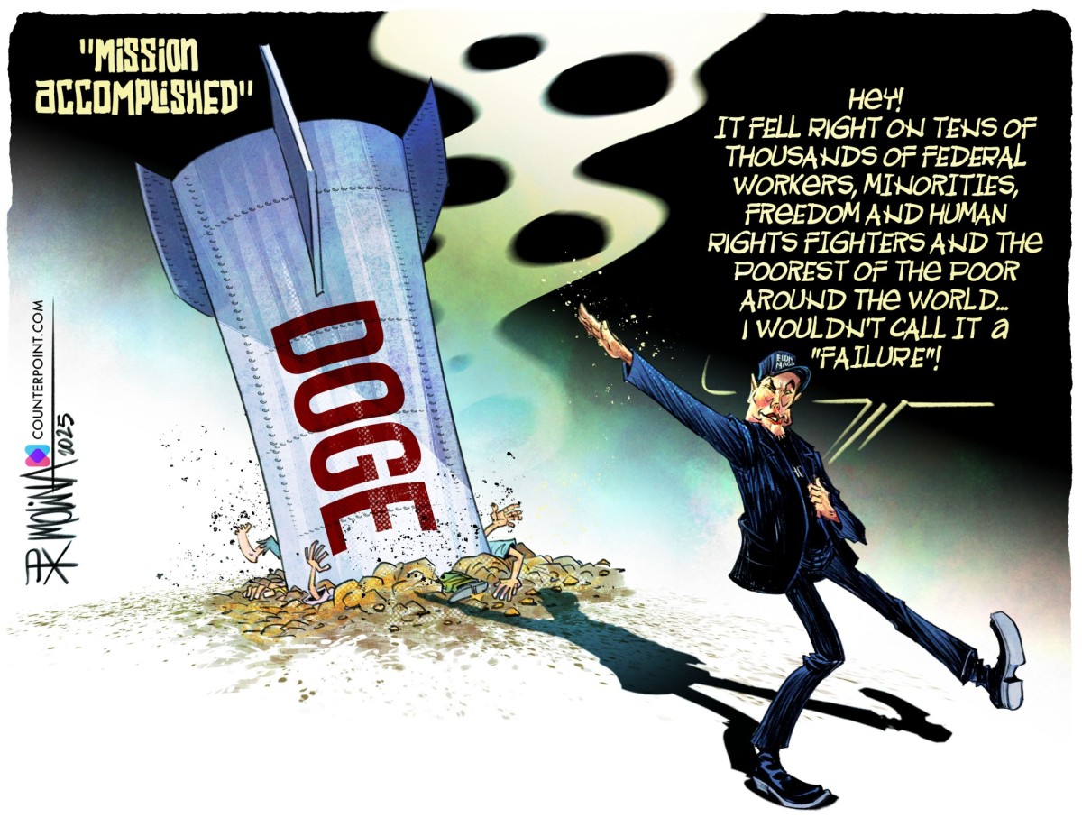 Political Cartoons: Pedro X. Molina's Latest | Light Wave