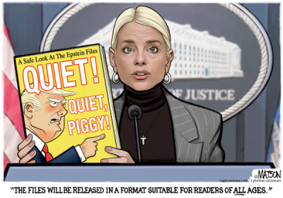 R.J. Matson's Political Cartoons | Light Wave