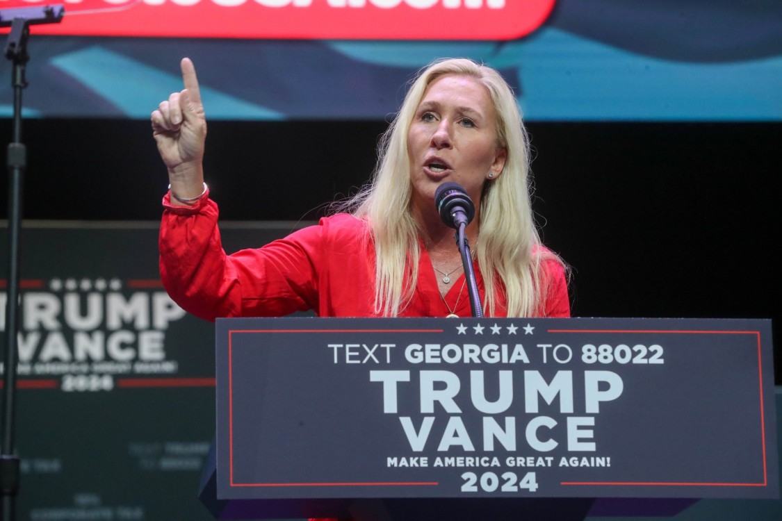 Rep. Marjorie Taylor Greene Criticized for Attending Football Game as ...