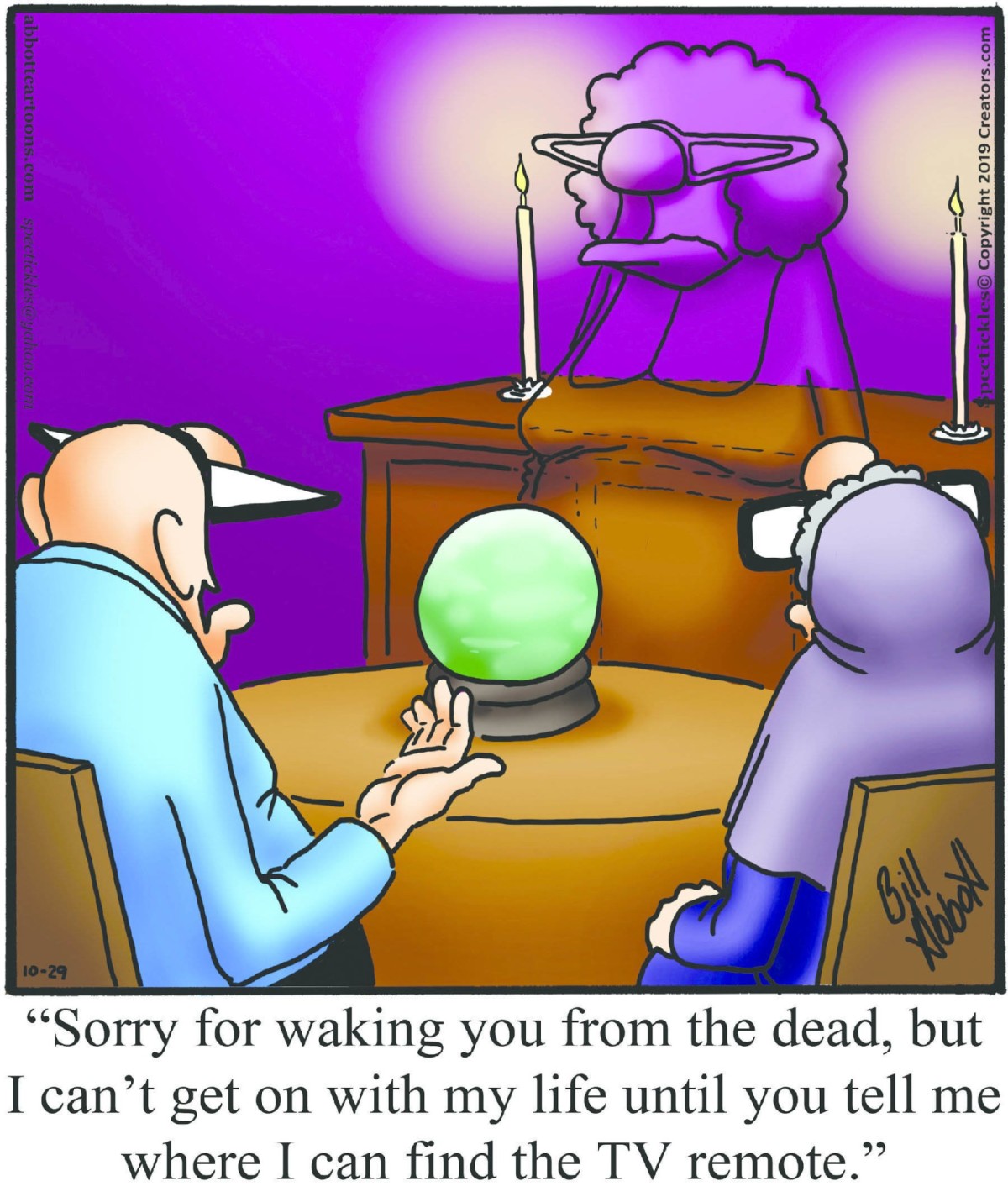 Daily Comics: Spectickles by Bill Abbott | Light Wave