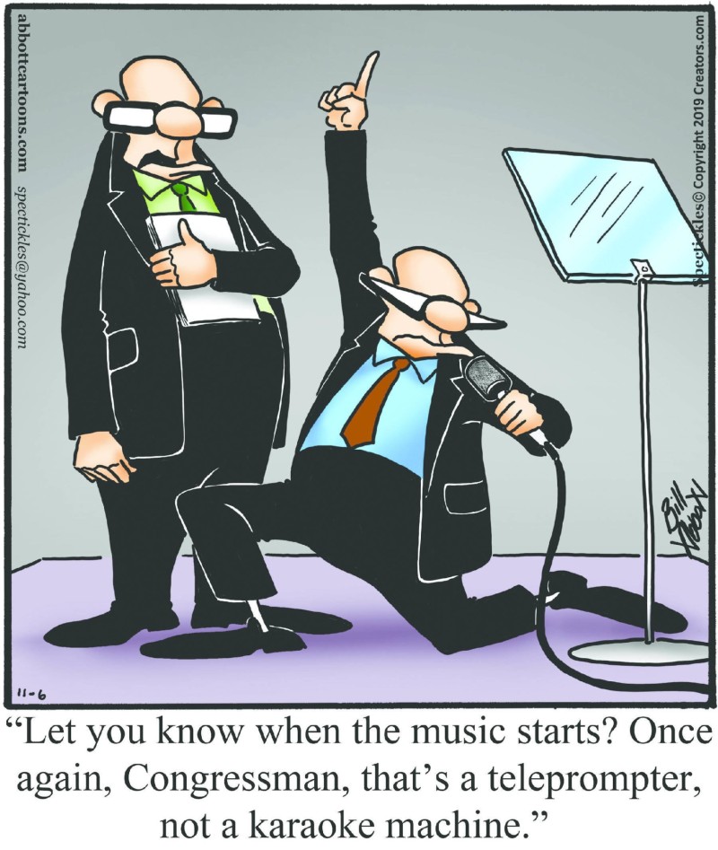 Daily Comics: Spectickles by Bill Abbott | Light Wave