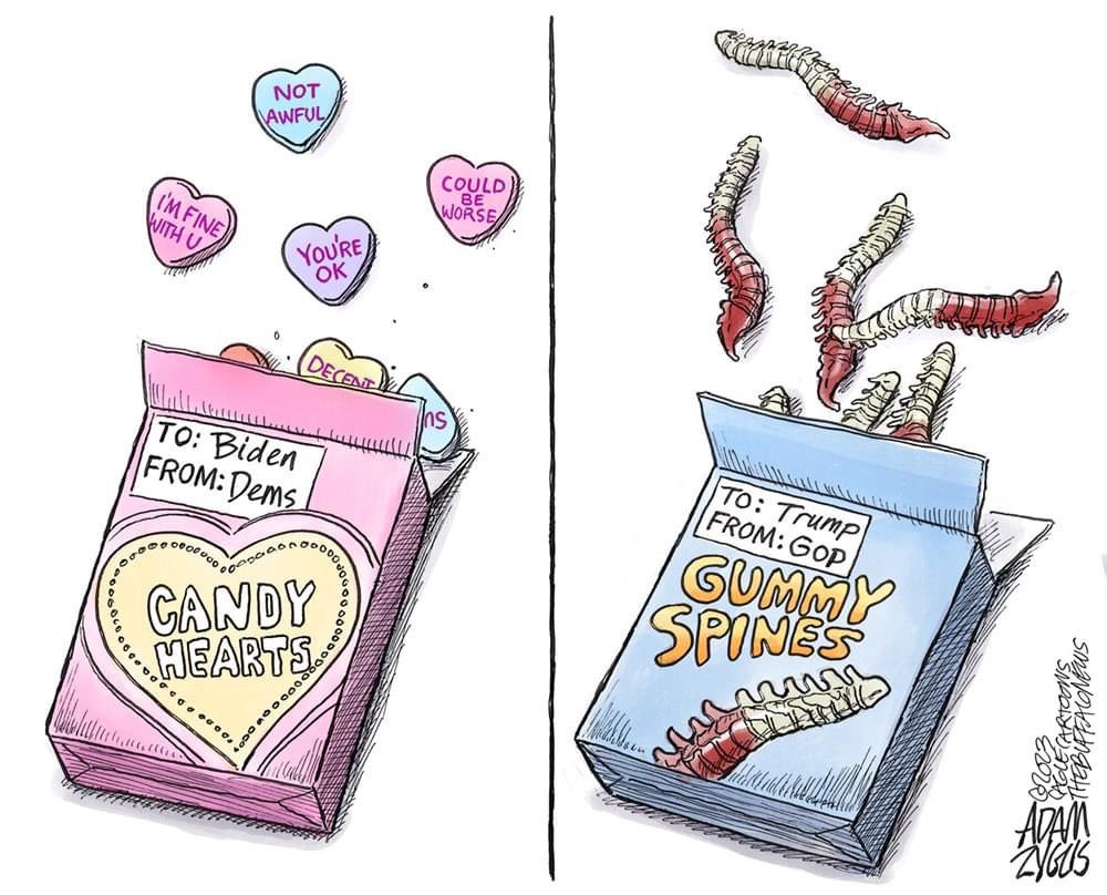 The Day's Best Political Cartoons for February 15, 2024 | Light Wave