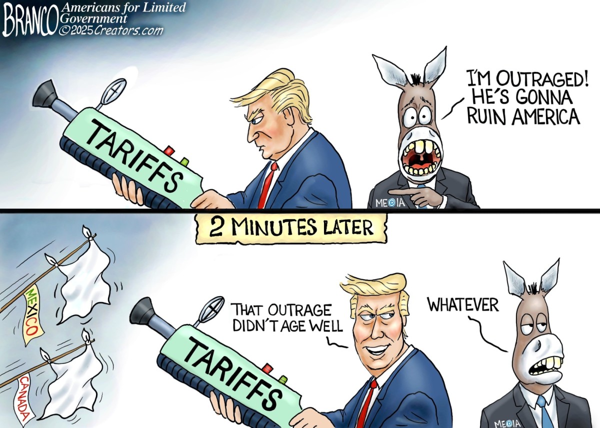 The Latest Political Cartoons From A.F. Branco | Light Wave