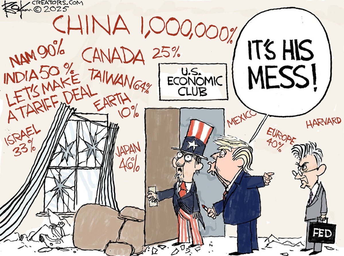 The Latest Editorial Cartoons From Chip Bok | Light Wave