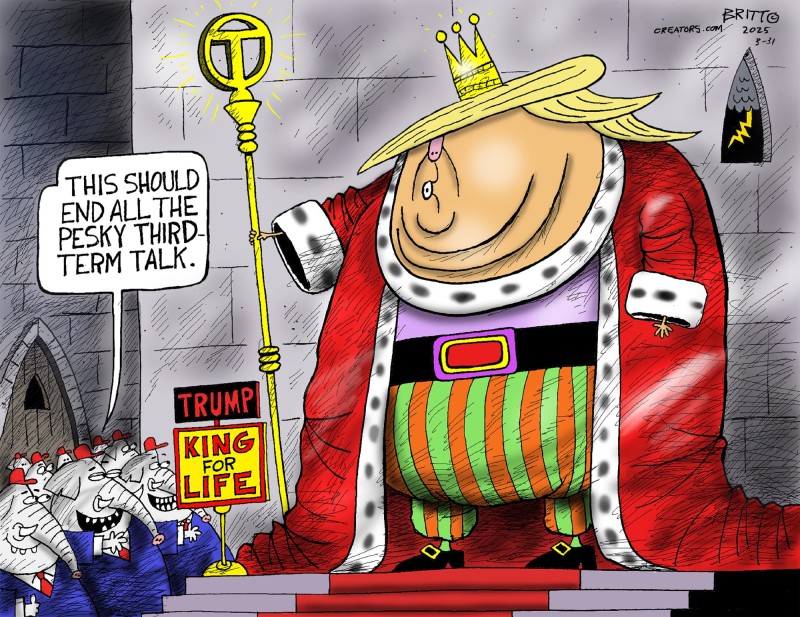 The Latest Must-See Political Cartoons by Chris Britt | Light Wave
