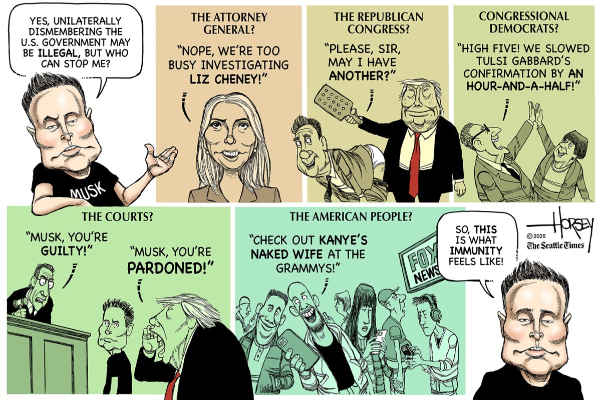 The Latest Political Cartoons From David Horsey | Light Wave