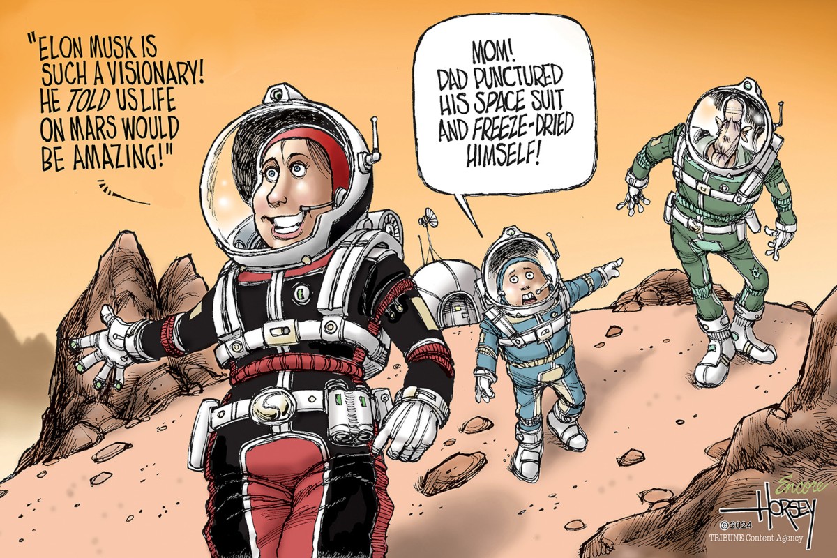 The Latest Political Cartoons From David Horsey | Light Wave