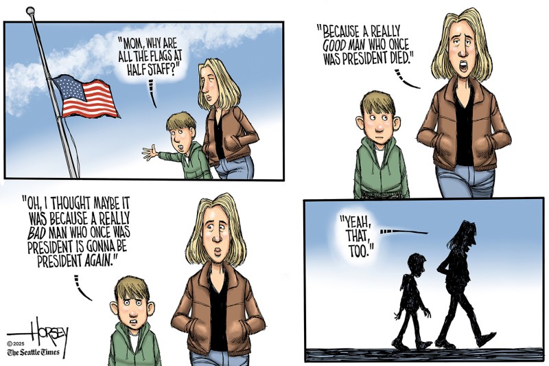 The Latest Political Cartoons From David Horsey | Light Wave
