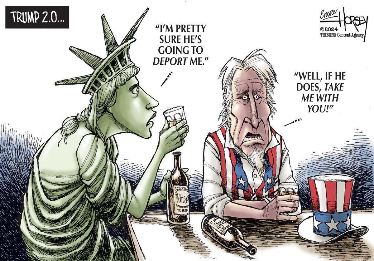 The Latest Political Cartoons From David Horsey | Light Wave