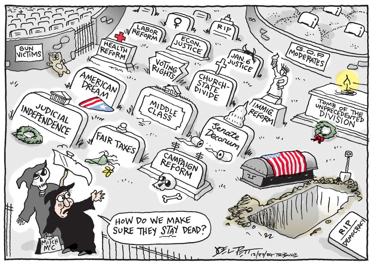 The Latest Political Cartoons From Joel Pett | Light Wave