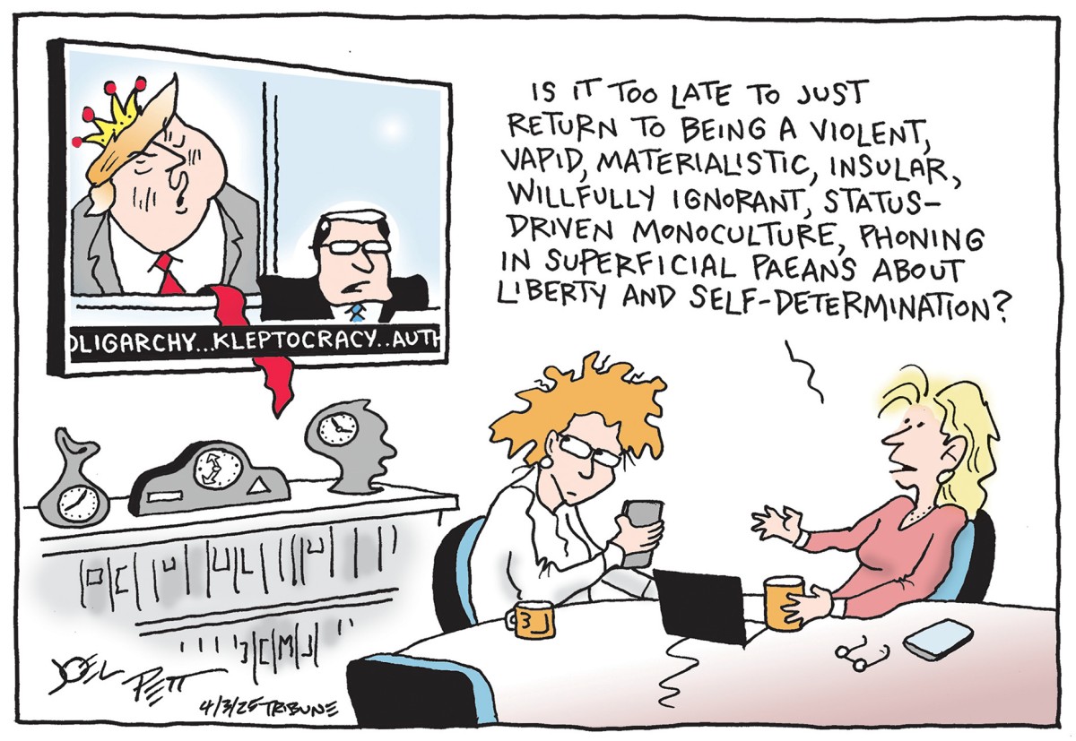 The Latest Political Cartoons From Joel Pett | Light Wave