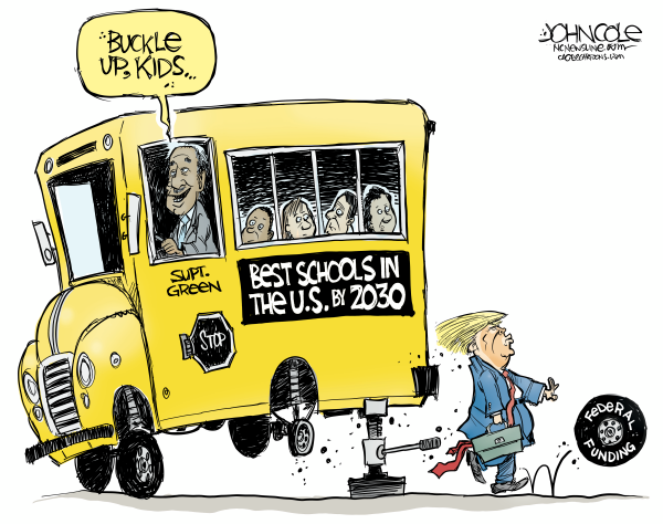 The Latest Political Cartoons From John Cole | Light Wave