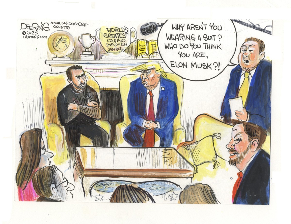 The Latest Political Cartoons From John Deering | Light Wave