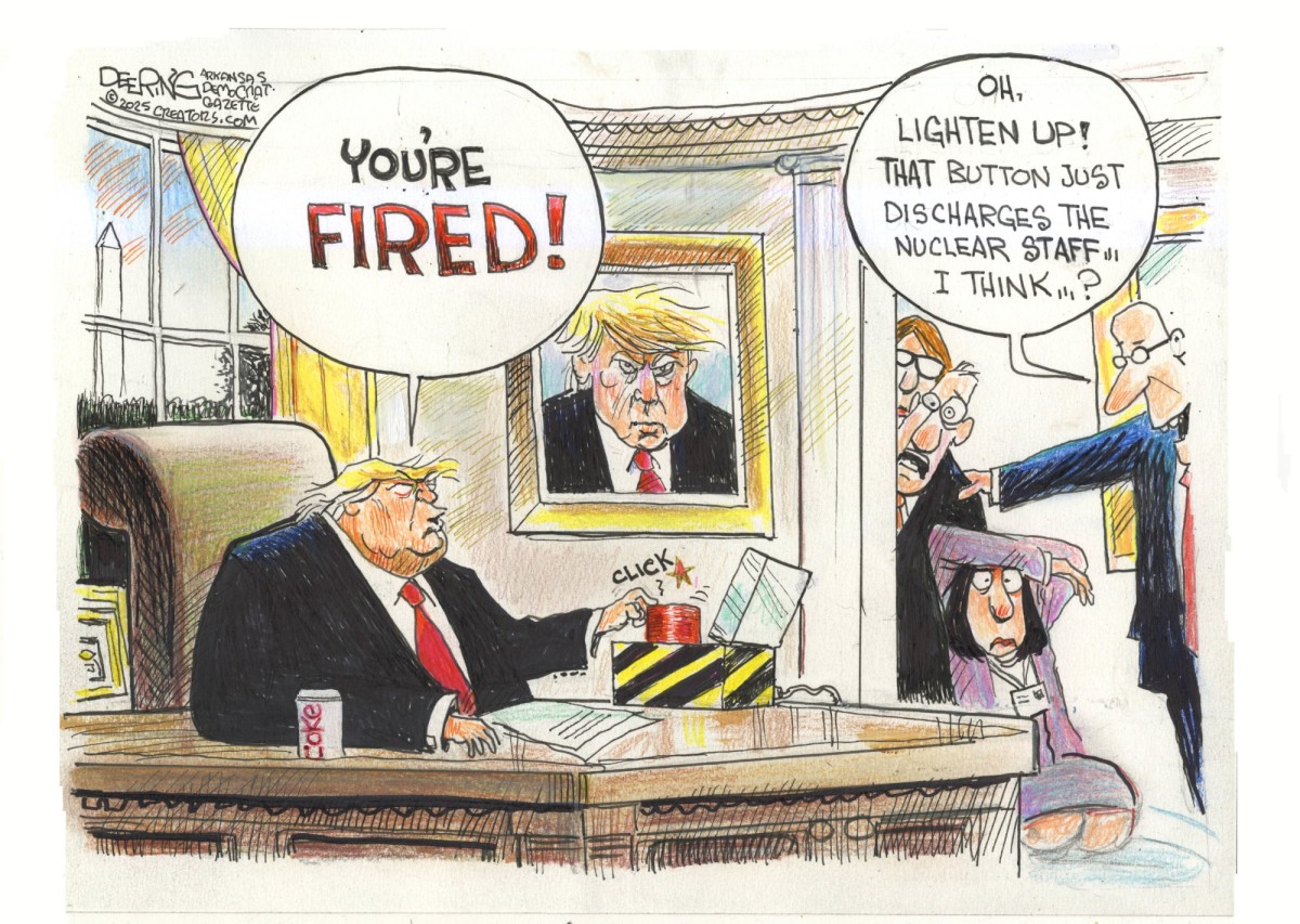 The Latest Political Cartoons From John Deering | Light Wave
