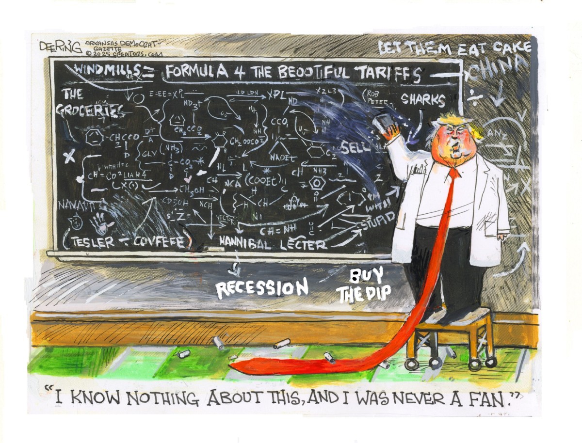 The Latest Political Cartoons From John Deering | Light Wave