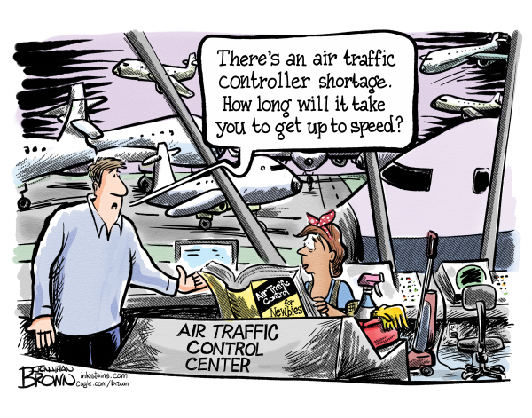 The Latest Political Cartoons From Jonathan Brown | Light Wave