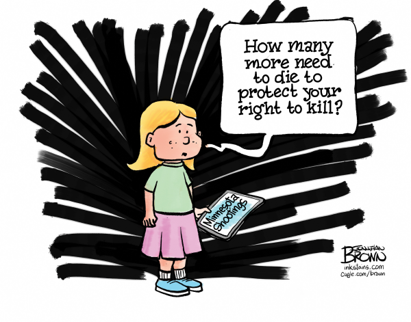 The Latest Political Cartoons From Jonathan Brown | Light Wave