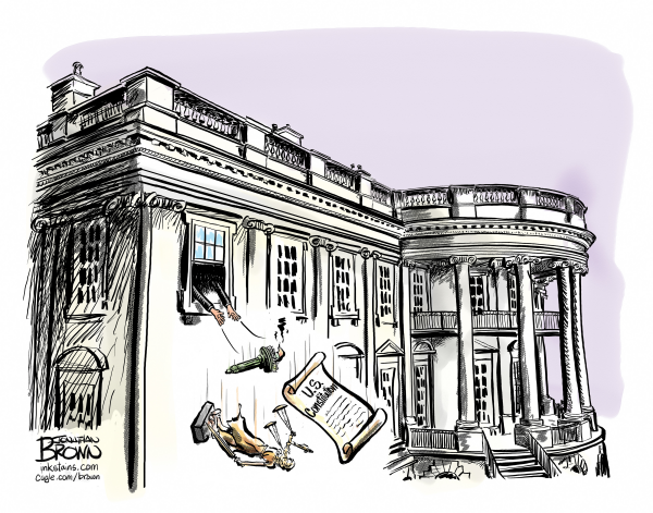 The Latest Political Cartoons From Jonathan Brown | Light Wave
