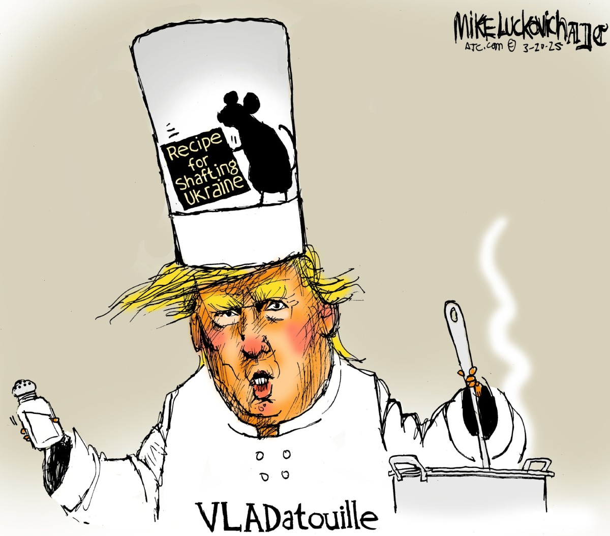 The Latest Political Cartoons From Mike Luckovich | Light Wave