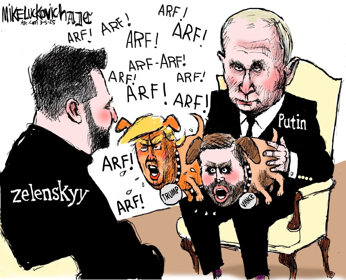 The Latest Political Cartoons From Mike Luckovich | Light Wave