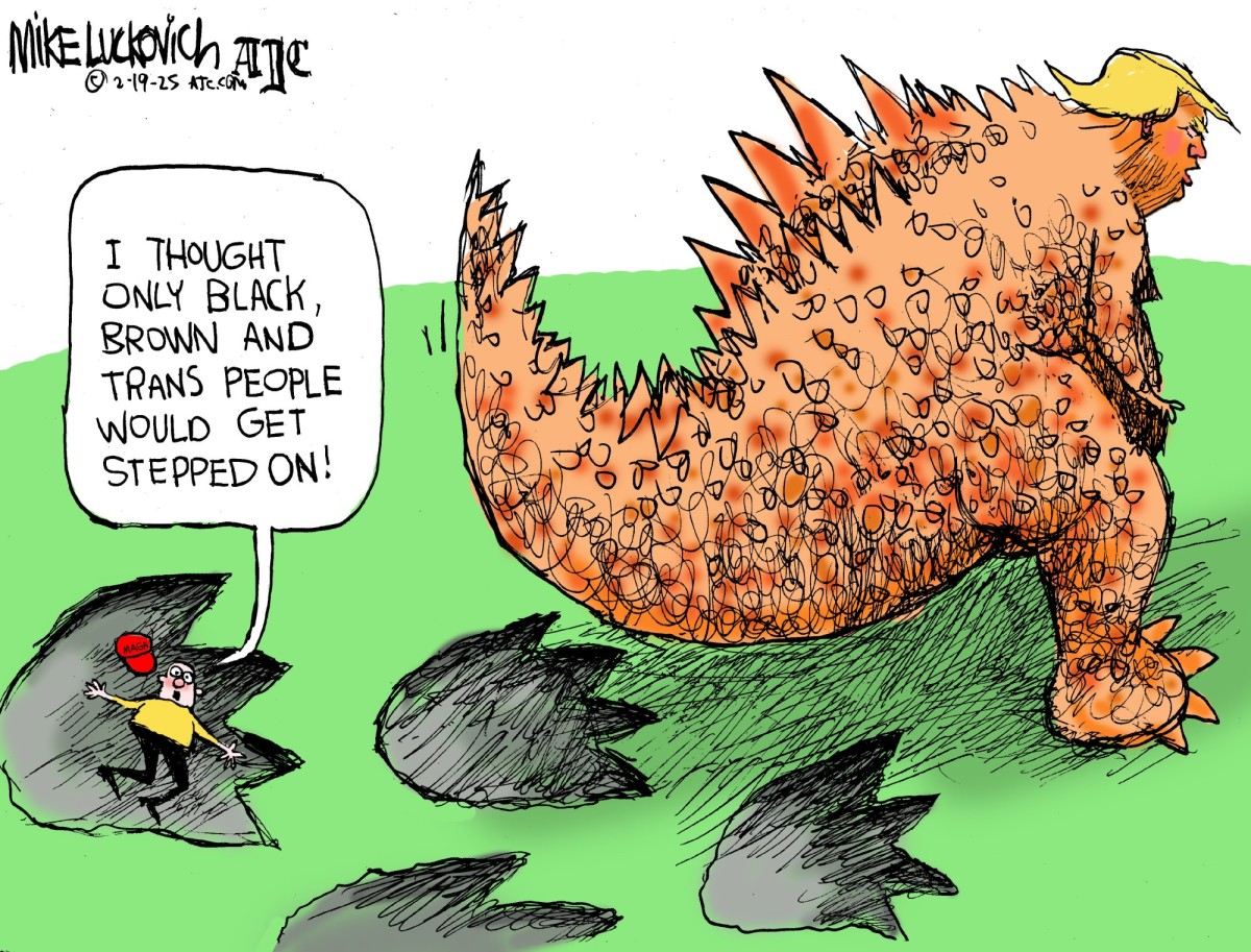 The Latest Political Cartoons From Mike Luckovich | Light Wave