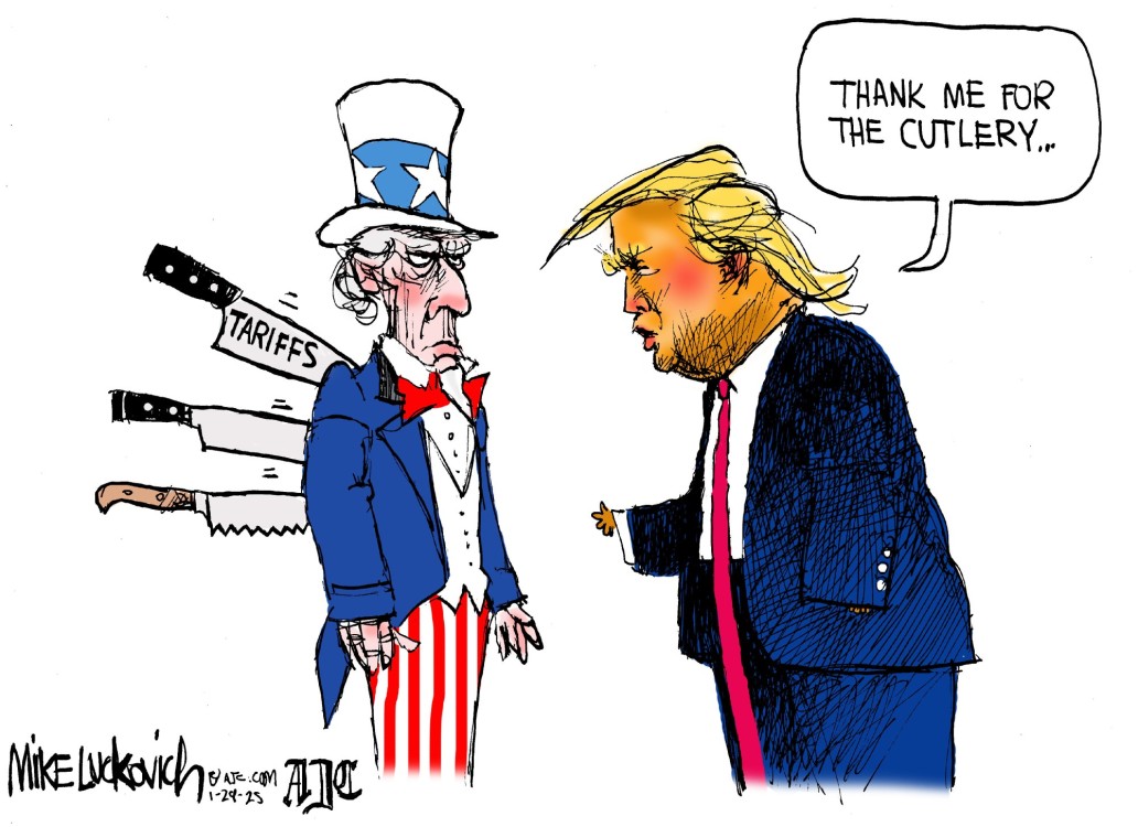 The Latest Political Cartoons From Mike Luckovich | Light Wave