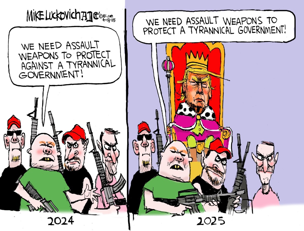 The Latest Political Cartoons From Mike Luckovich | Light Wave