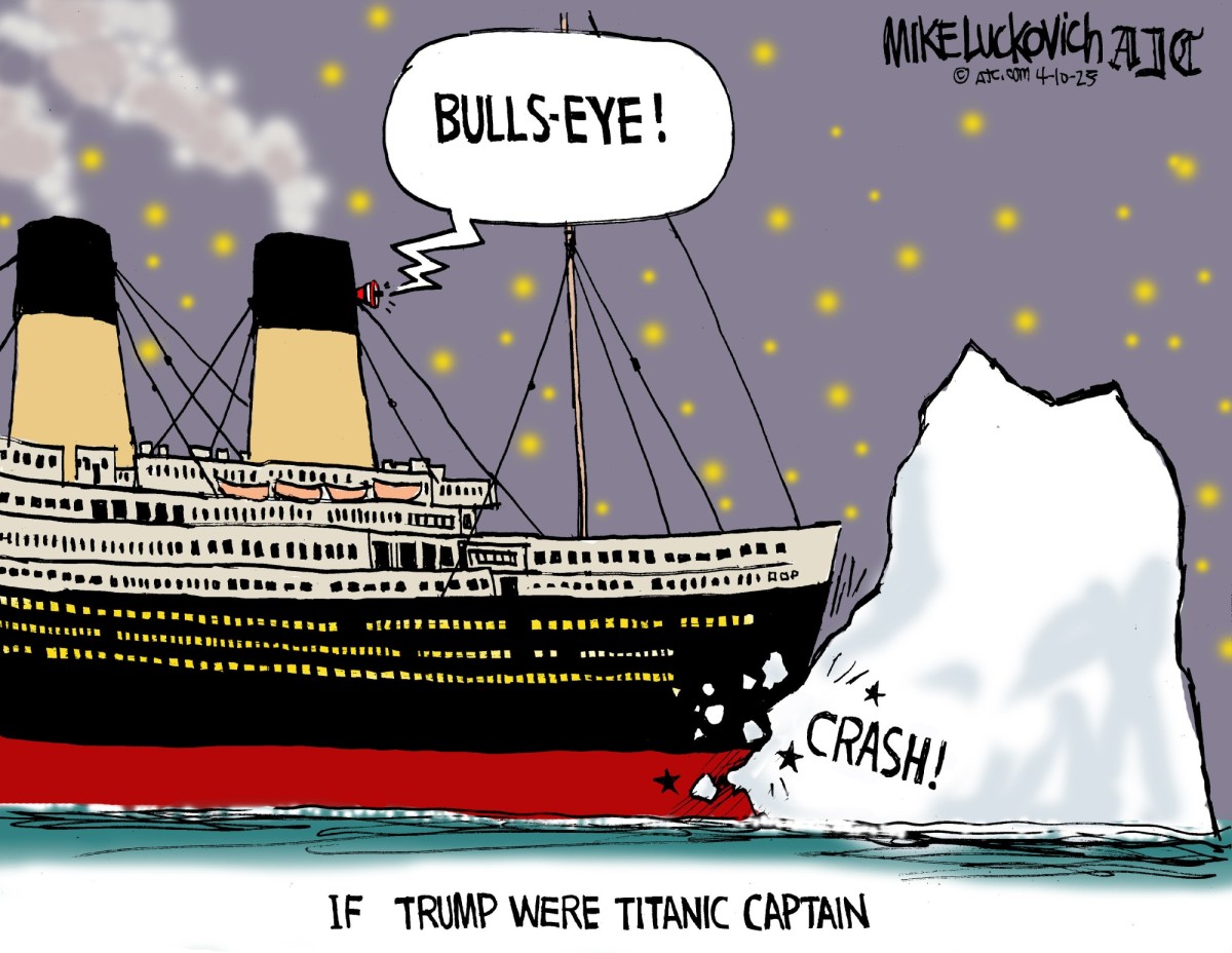 The Latest Political Cartoons From Mike Luckovich | Light Wave
