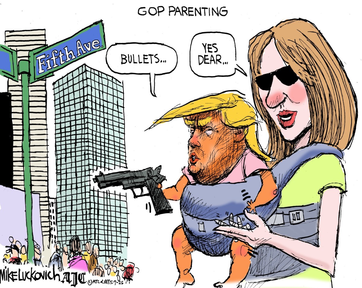 The Latest Political Cartoons From Mike Luckovich | Light Wave