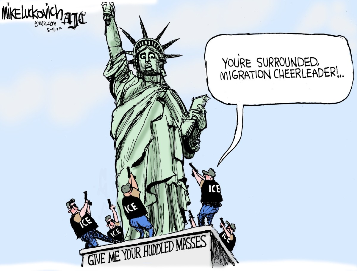 Mike Luckovich's Latest Political Cartoons | Light Wave