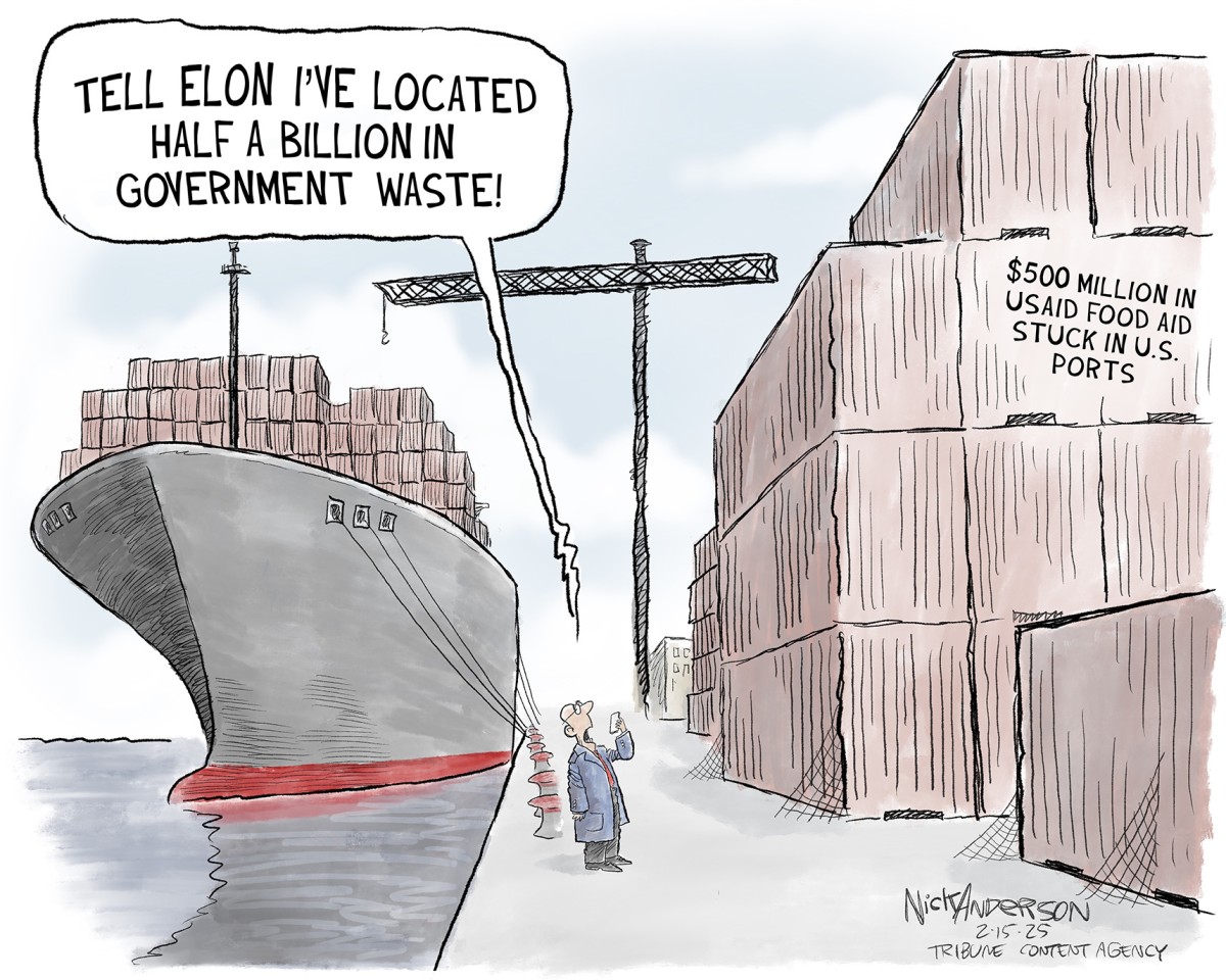 The Latest Political Cartoons From Nick Anderson | Light Wave