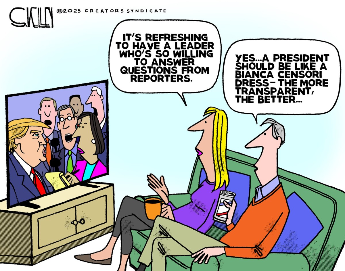 The Latest Political Cartoons From Steve Kelley | Light Wave