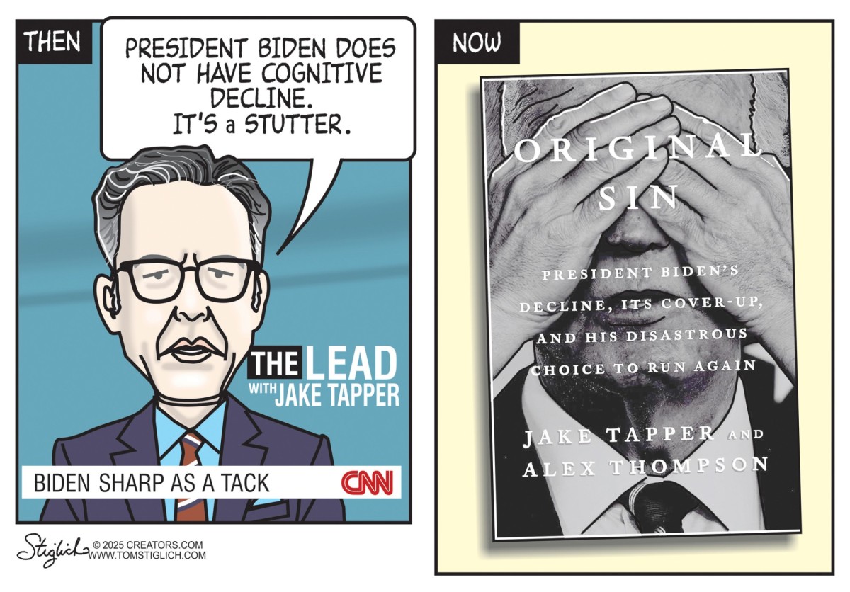 The Latest Political Cartoons From Tom Stiglich | Light Wave